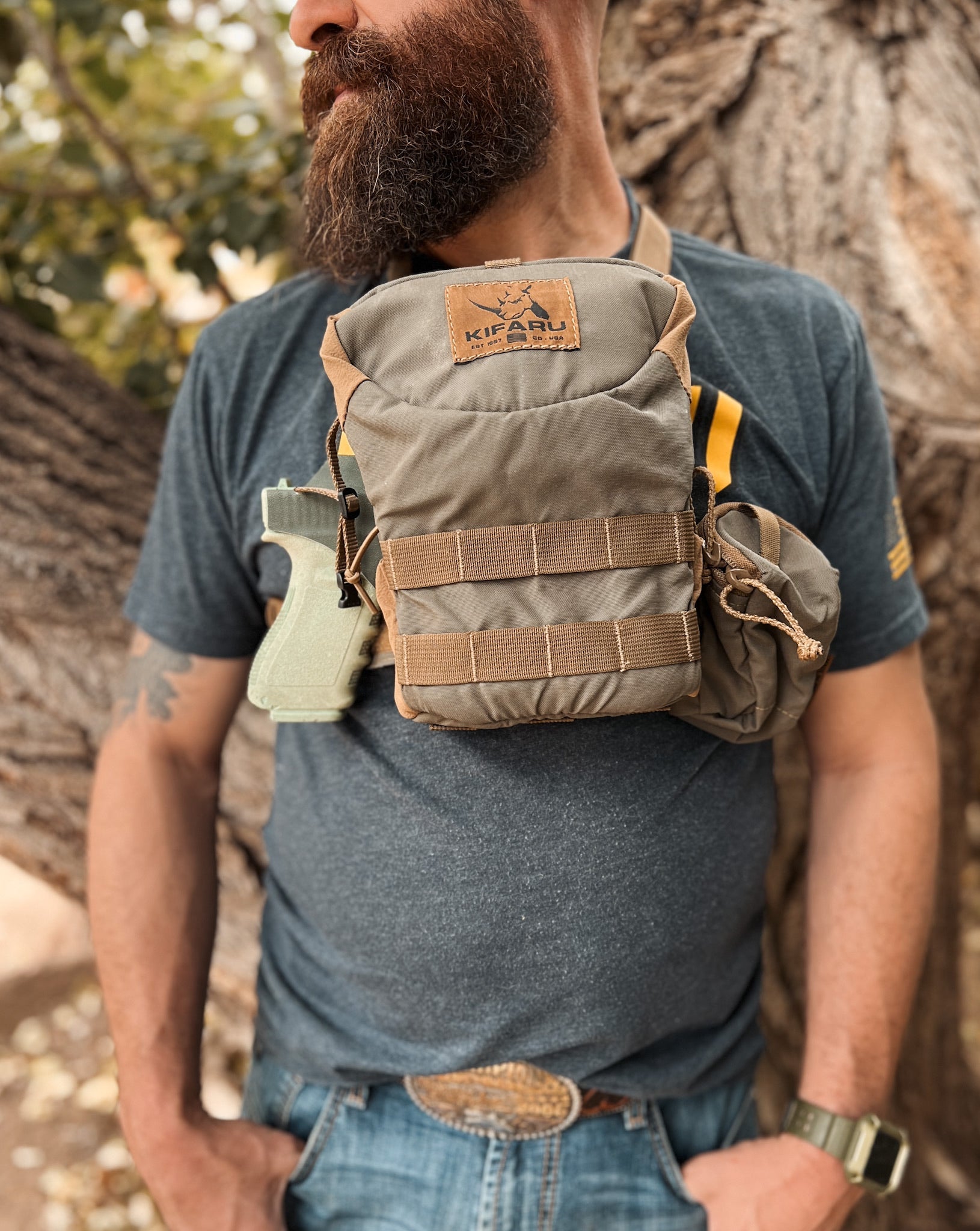 Behind the Harness Mount Holster – Rutholsters
